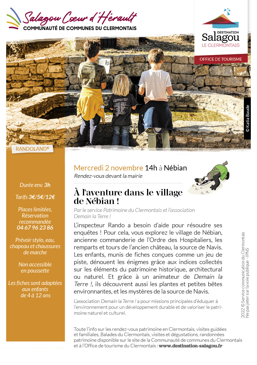 Randoland : À l’aventure dans le village de Nébian! | Demain la Terre